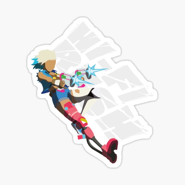 "Hi-Fi Rush Peppermint" Sticker for Sale by rendigart | Redbubble