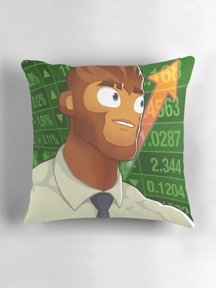"Gigachad Benjamin Bloons BTD6" Pillow for Sale by FungoAmungo | Redbubble