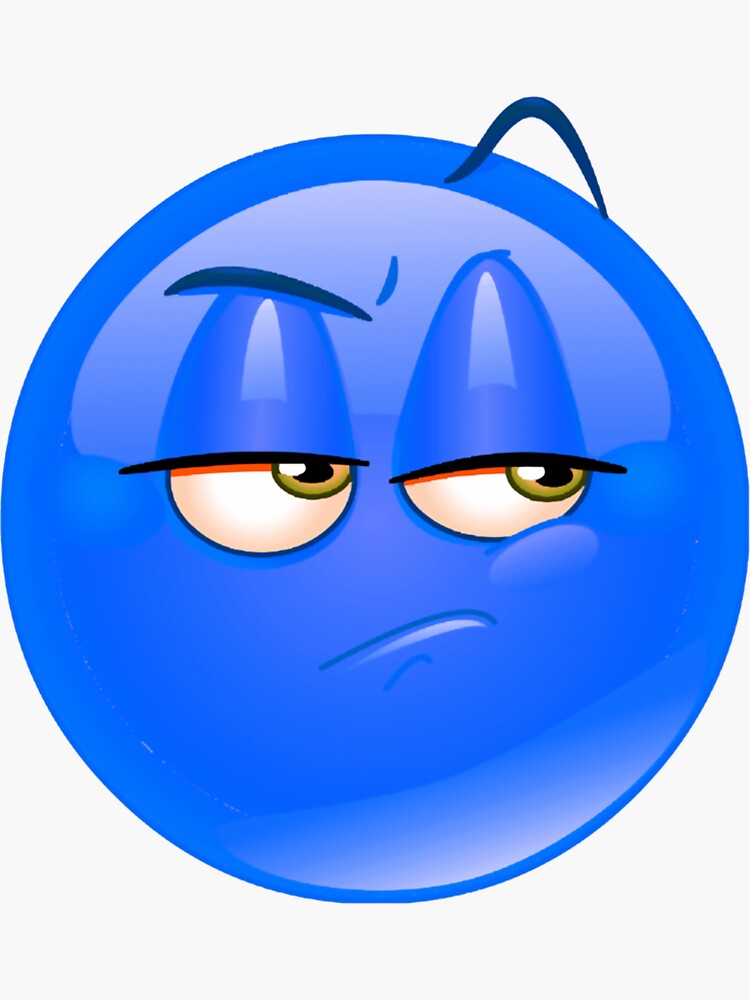 "Jealous Emoji " Sticker for Sale by GabriesBrookes | Redbubble