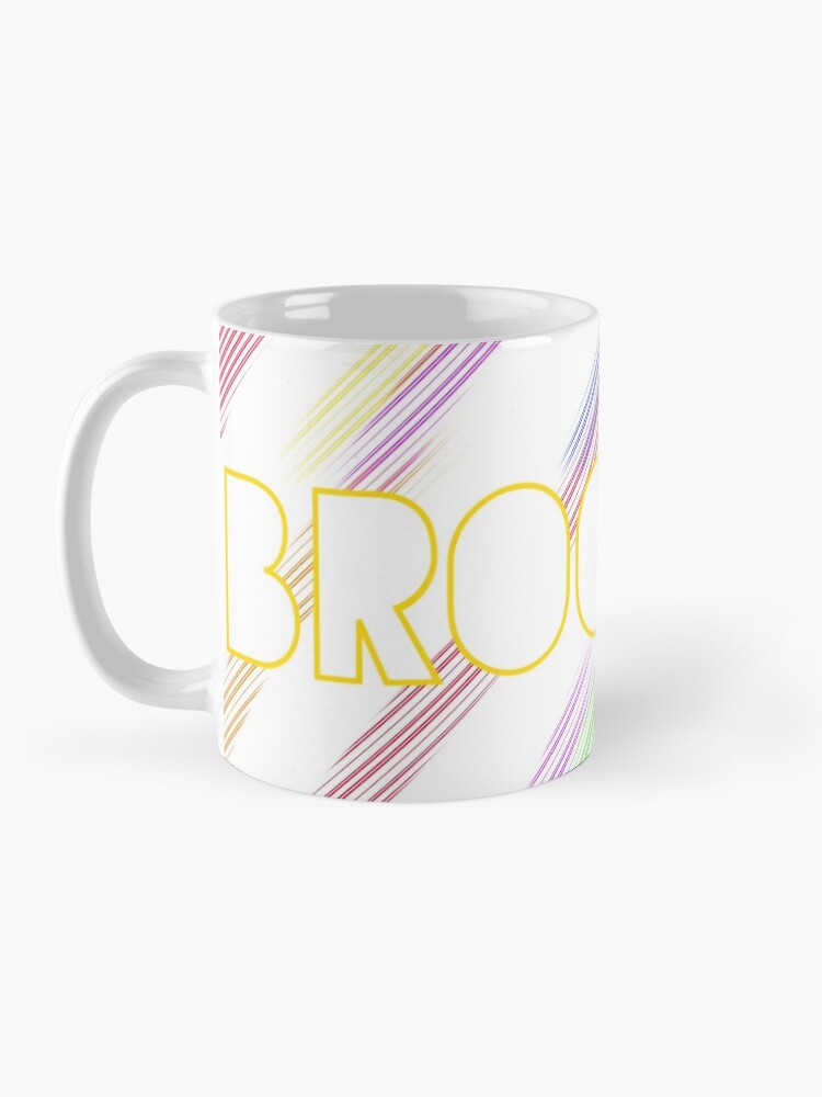 "Brooklyn New York block letters Brooklyn, NYC" Mug by peterdrawings ...