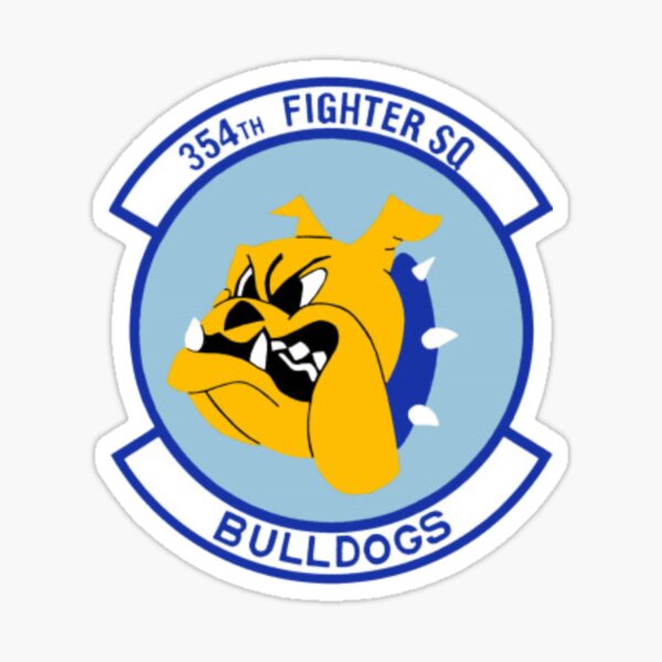 "354th Fighter Squadron" Sticker for Sale by DuckDuckJeep | Redbubble
