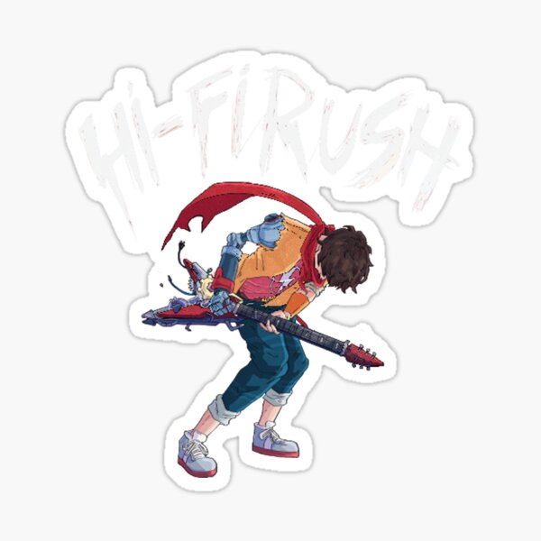 "Hi-Fi Rush" Sticker for Sale by Vermane | Redbubble