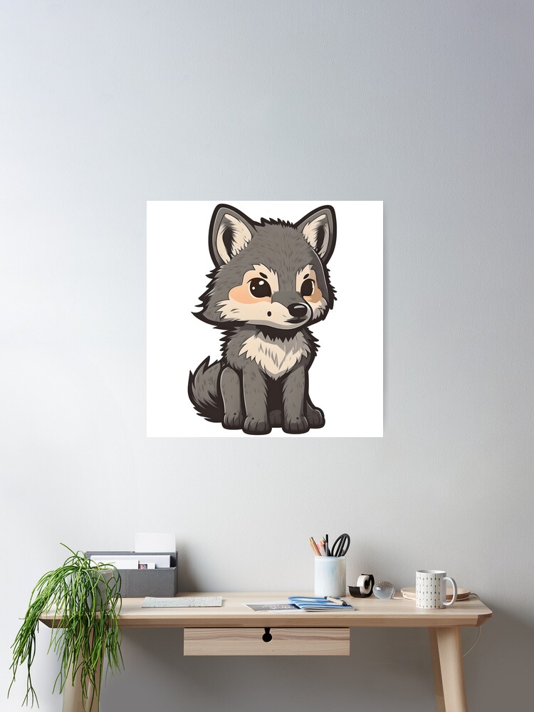 Loup Chibi Mignon