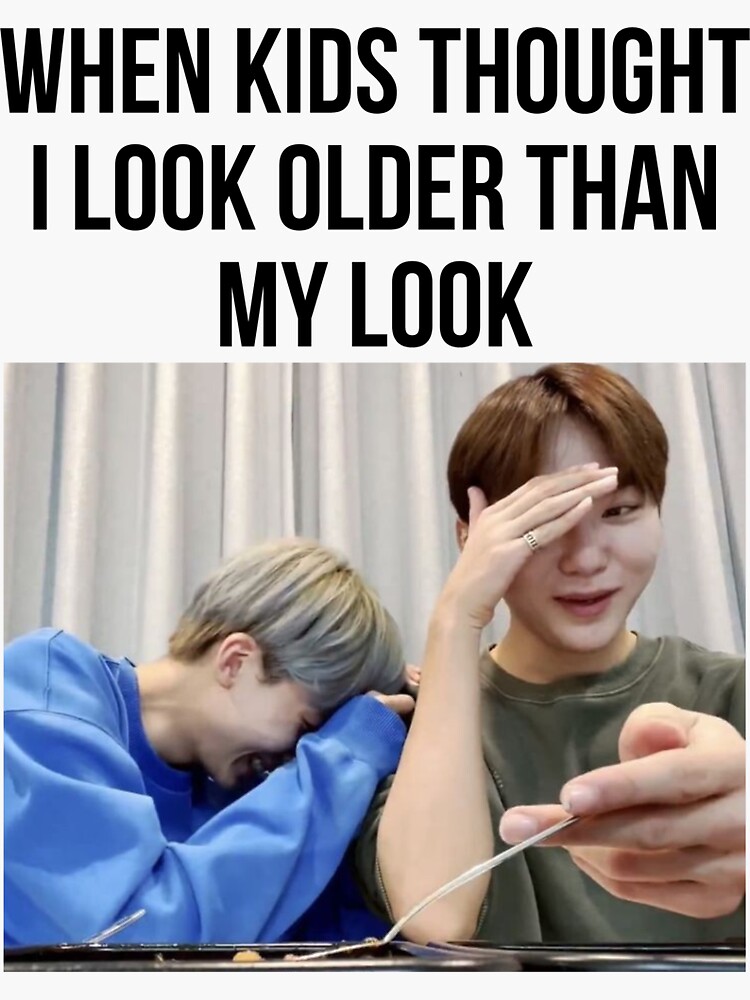 "Seventeen meme" Sticker for Sale by howlinghole | Redbubble