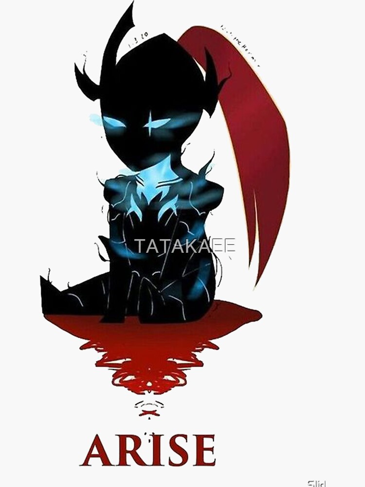 "Na Honjaman Level-Up Solo Leveling Igris " Sticker for Sale by ...