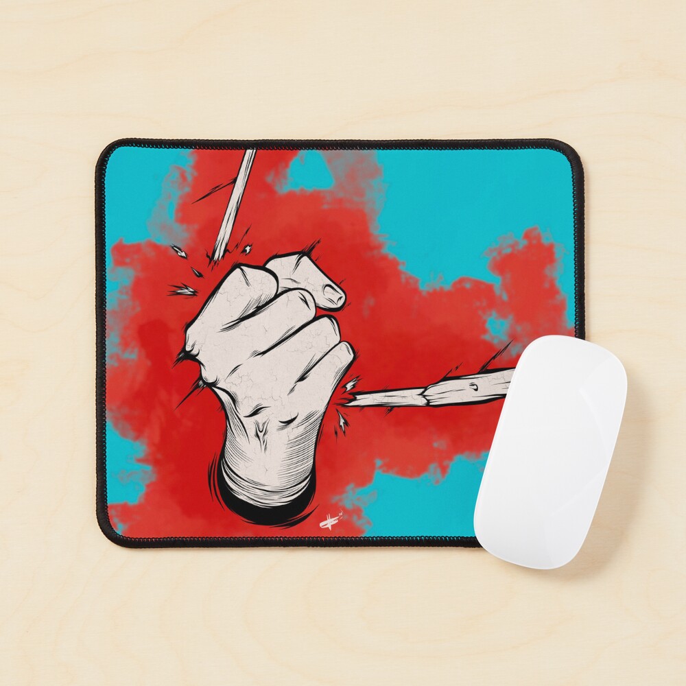 "Angry Mash - Mashle" Sticker for Sale by Guillaume Houssin | Redbubble