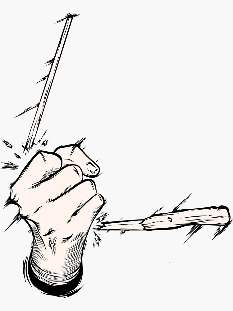 "Angry Mash - Mashle" Sticker for Sale by Guillaume Houssin | Redbubble