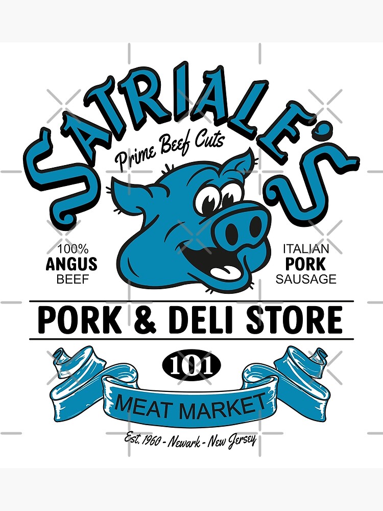 "Satriale's Pork & Deli Store" Photographic Print for Sale by Candywrap ...