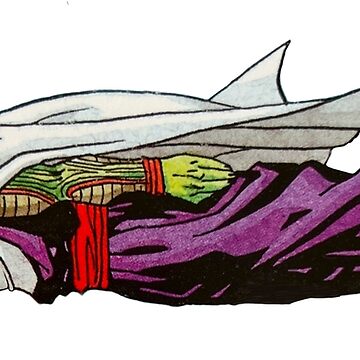 "Flying Piccolo" Sticker for Sale by WHEN TYLER | Redbubble