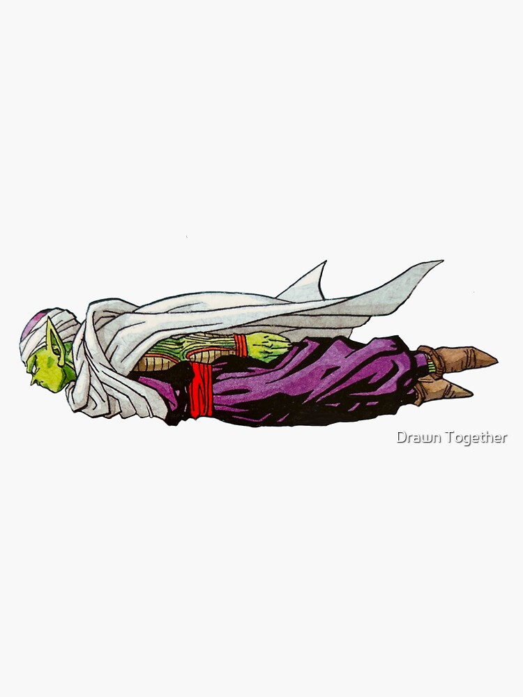 "Flying Piccolo" Sticker for Sale by WHEN TYLER | Redbubble