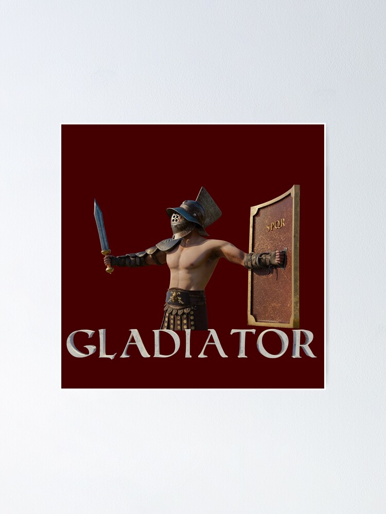 "Gladiator Roman empire" Poster for Sale by etos-ars | Redbubble