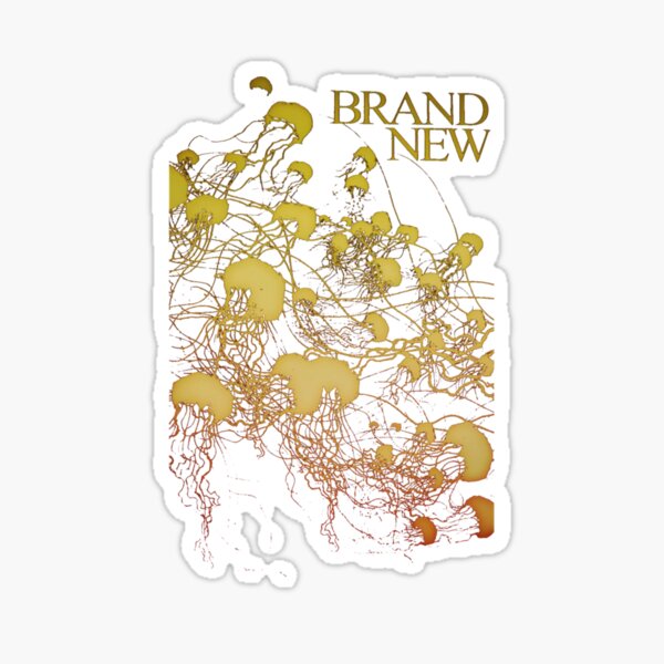 "Brand New Band" Sticker for Sale by gearbut114 | Redbubble