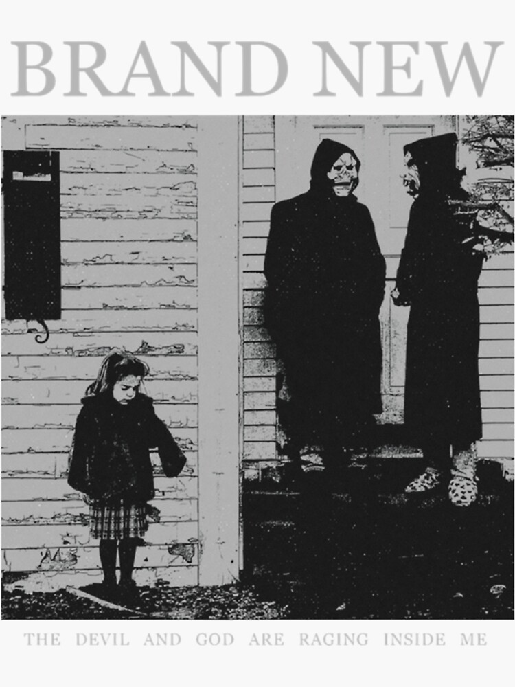 "Brand New Band" Sticker for Sale by gearbut114 | Redbubble