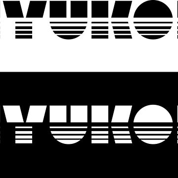 "BLACK AND WHITE hyukoh logo " Sticker for Sale by danmeisblessing ...