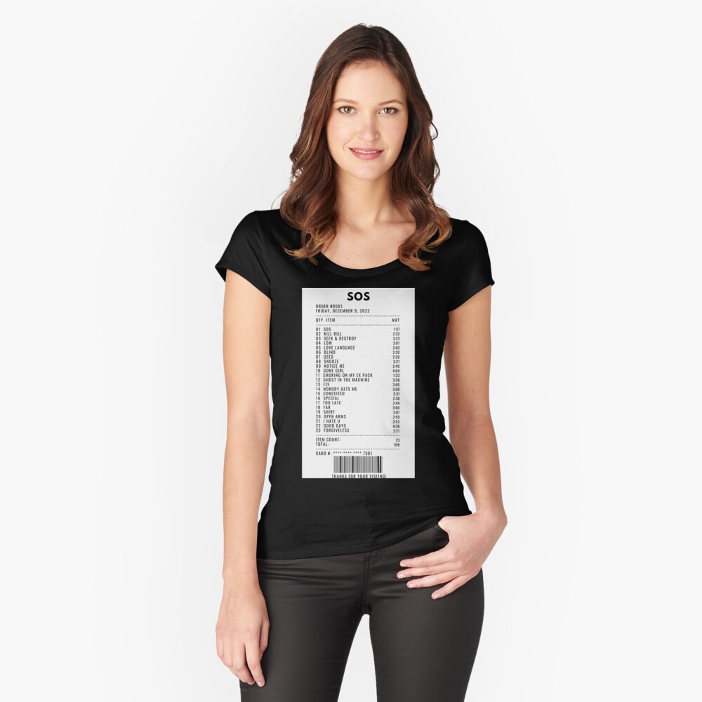 "SOS receipt" Sticker for Sale by 1xstonee-shop | Redbubble