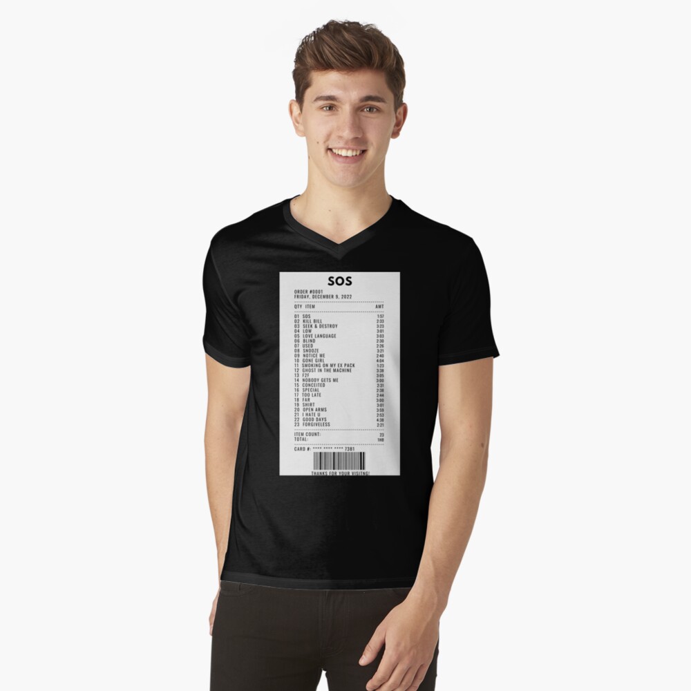"SOS receipt" Sticker for Sale by 1xstonee-shop | Redbubble