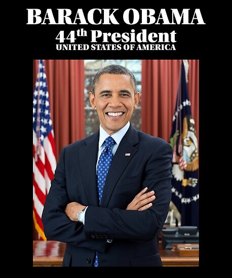 "President Barack Obama Official Portrait" Poster by lifestyleswag ...