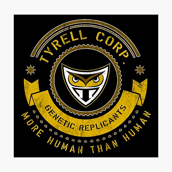 "Tyrell Corporation Crest" Photographic Print for Sale by kayve | Redbubble