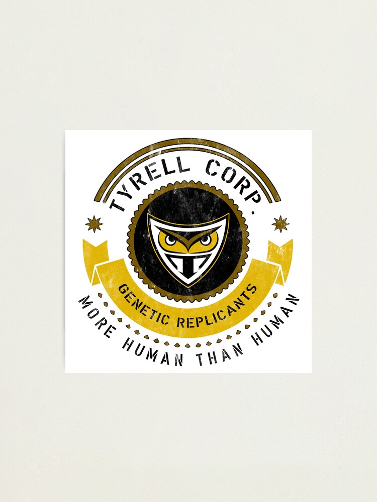"Tyrell Corporation Crest" Photographic Print for Sale by kayve | Redbubble