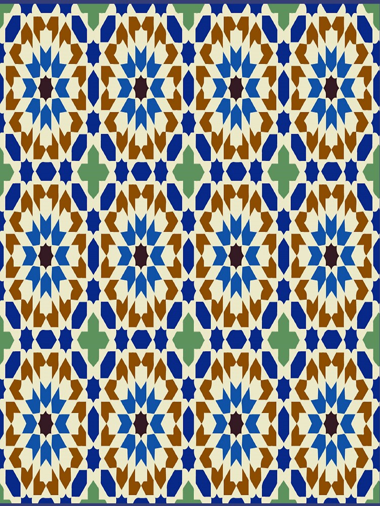 "Moroccan zelij " Essential T-Shirt for Sale by Ilias90 | Redbubble