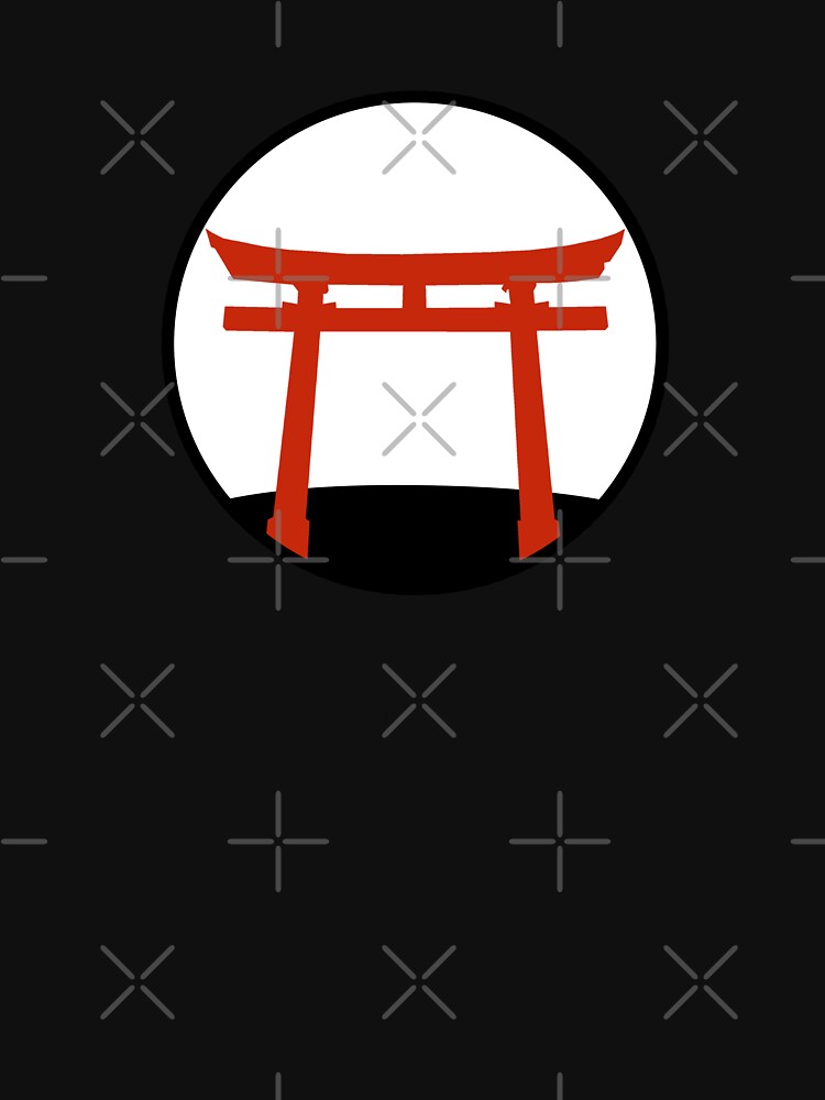 "Red Japanese Gate - Japanese Torii Gate" T-shirt for Sale by RiciPaneto | Redbubble | torii t ...