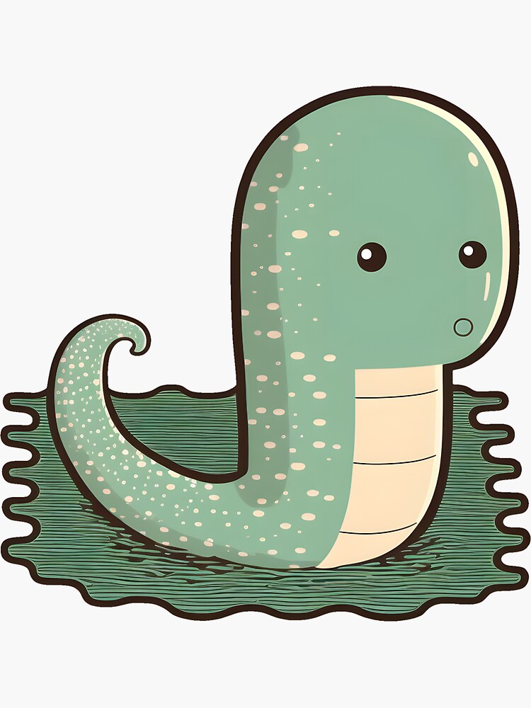 "Big Head Water Snake" Sticker for Sale by CutePlanetEarth | Redbubble