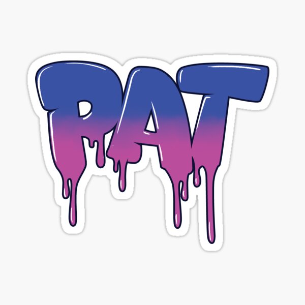 "Pat Name Graffiti" Sticker for Sale by MCustoms | Redbubble
