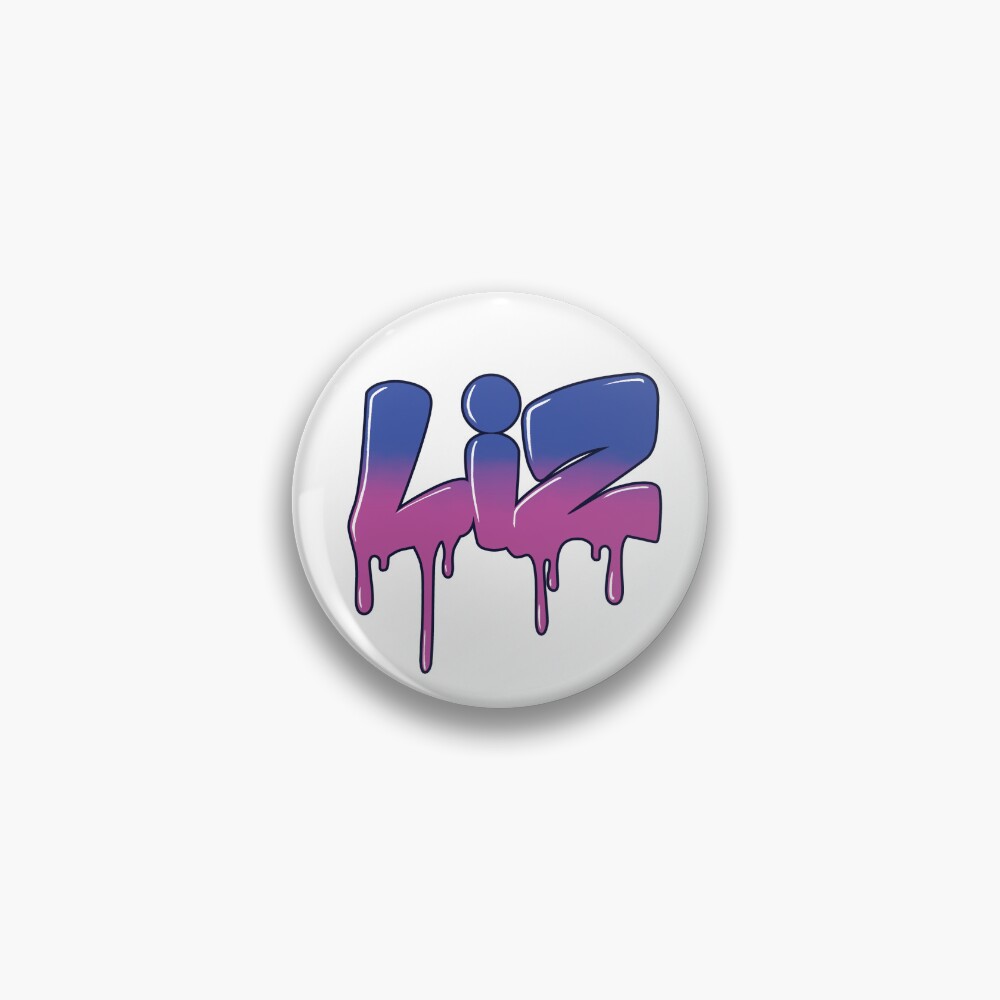 "Liz Name Graffiti" Sticker for Sale by MCustoms | Redbubble
