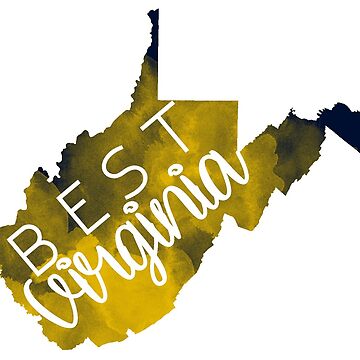 "Best Virginia" Sticker for Sale by Devleighann | Redbubble