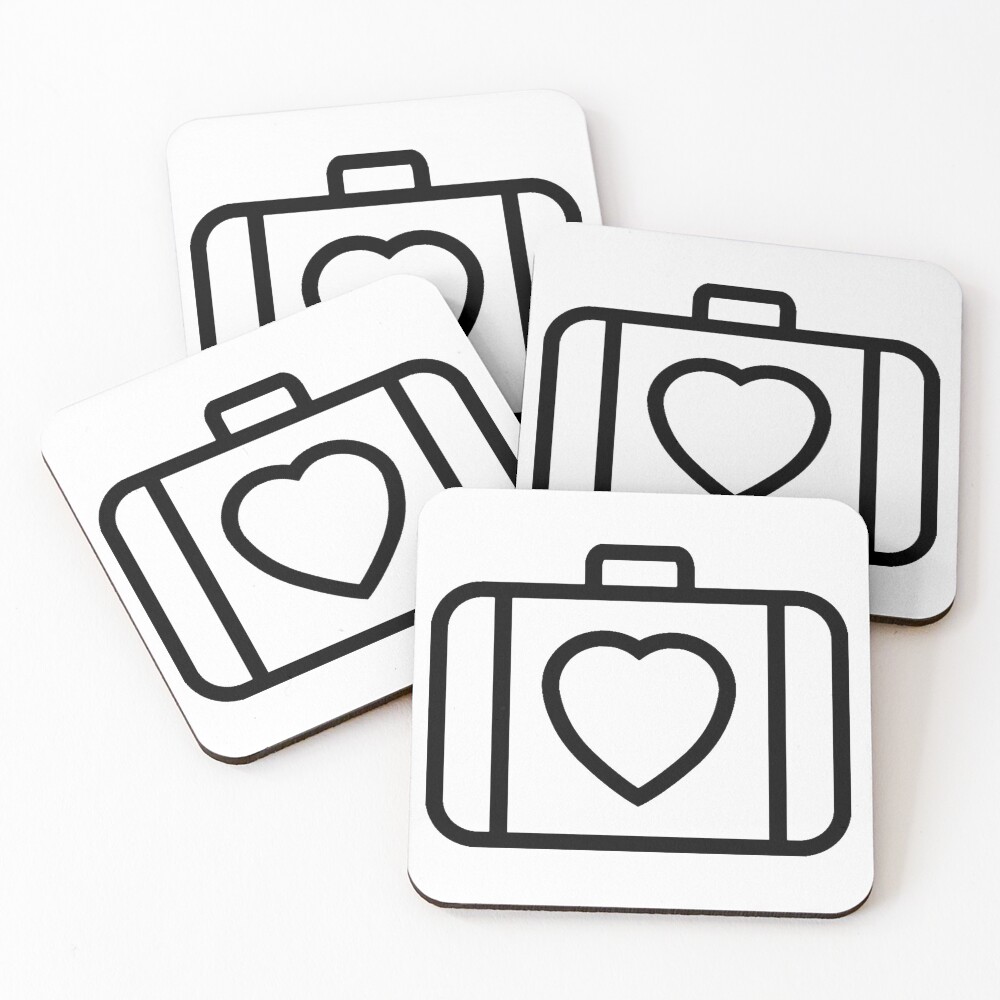 "U2's All That You Can't Leave Behind (SUITCASE)" Coasters (Set of 4 ...