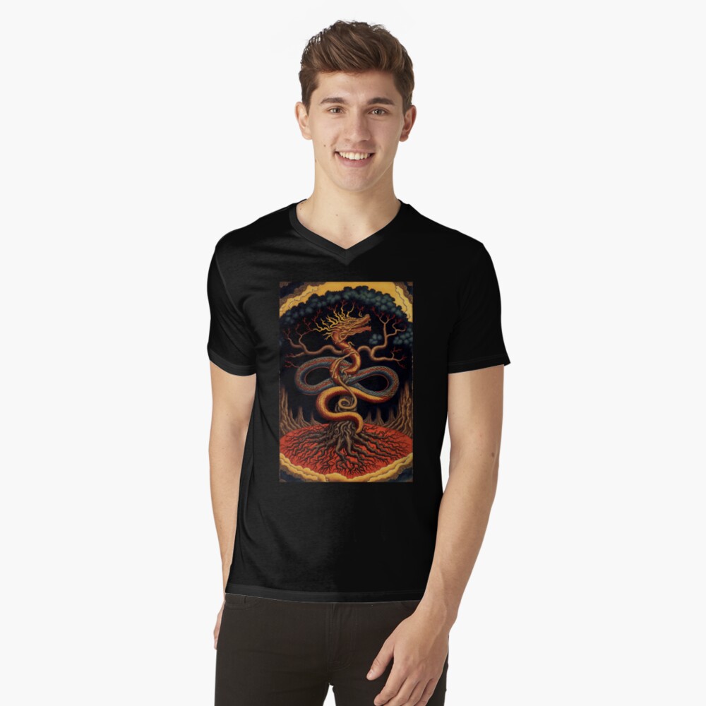 "Carl Jung - Tree Serpent in Forest - Psychology, transformation" Art ...