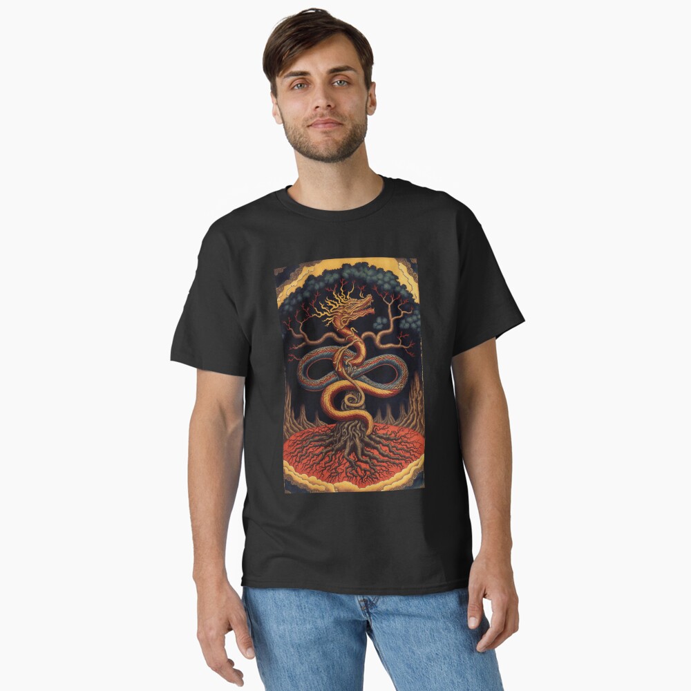 "Carl Jung - Tree Serpent in Forest - Psychology, transformation" Art ...