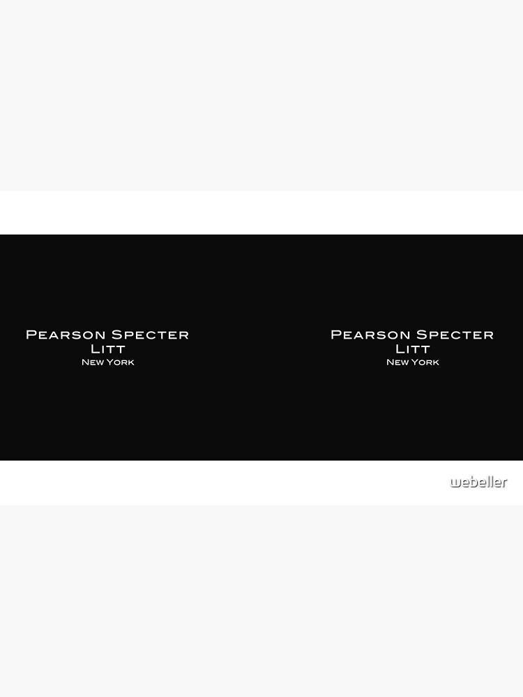 "Suits - Pearson Specter- Litt - Black Coffee Mug" Coffee Mug for Sale ...