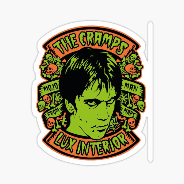 "the cramps" Sticker for Sale by fstentifordbp | Redbubble