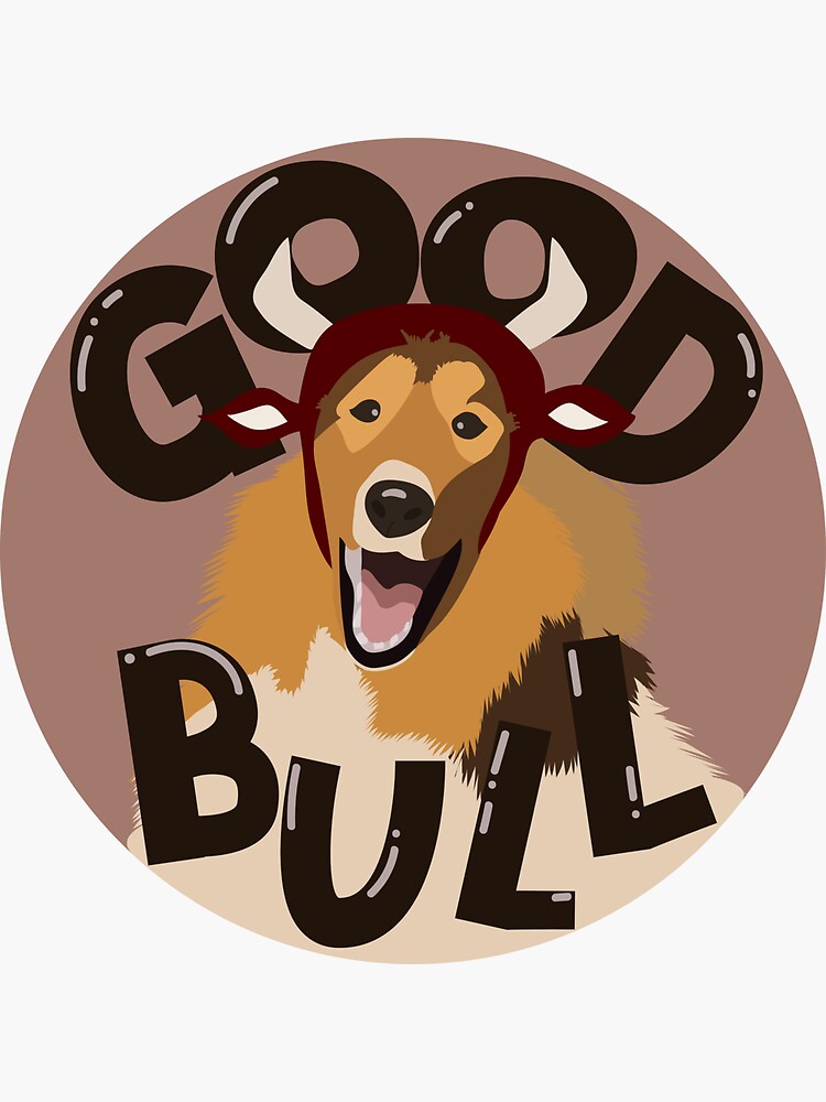 "Miss Rev Good Bull" Sticker for Sale by natnatgarcia | Redbubble