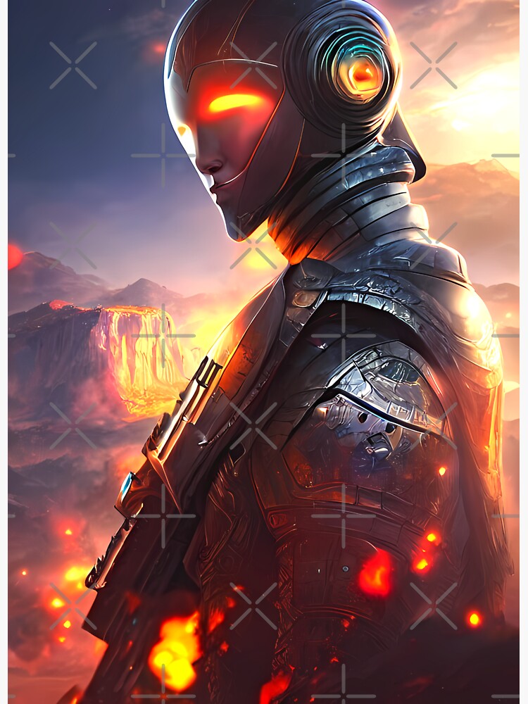 "Human/Alien War - The Lieutenant - AI Generated Sci Fi Concept Art ...