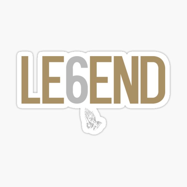 "Drake Legend Six 6 OVO " Sticker for Sale by asvpdiamond | Redbubble