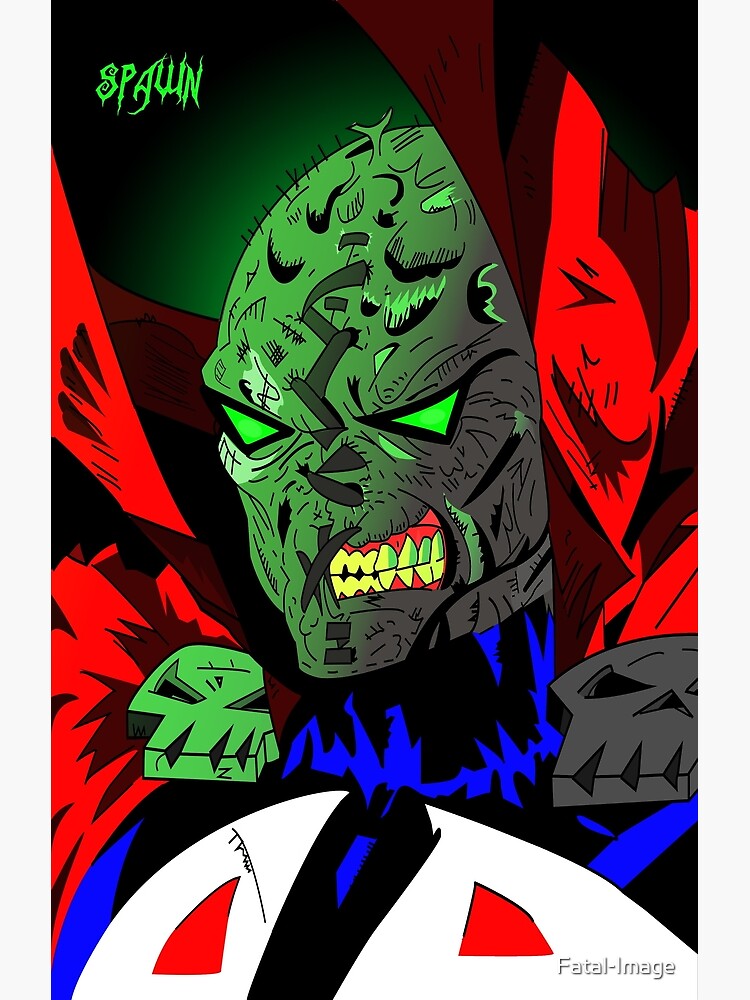 "Spawn" Poster for Sale by Fatal-Image | Redbubble