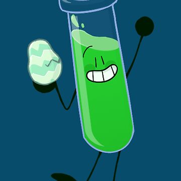 "test tube inanimate insanity " Sticker for Sale by AmeliaPresley ...