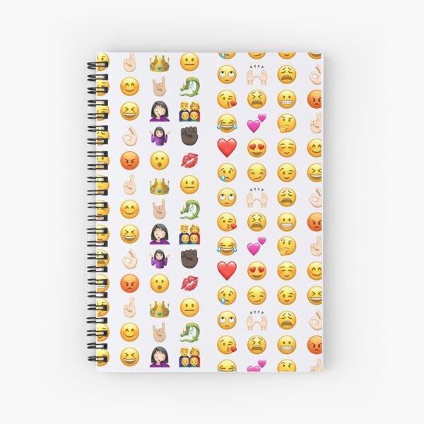 Emoji Justice Spiral Notebooks | Redbubble
