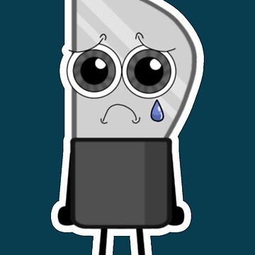 "Knife spunch bop " Sticker for Sale by LeighWalter | Redbubble