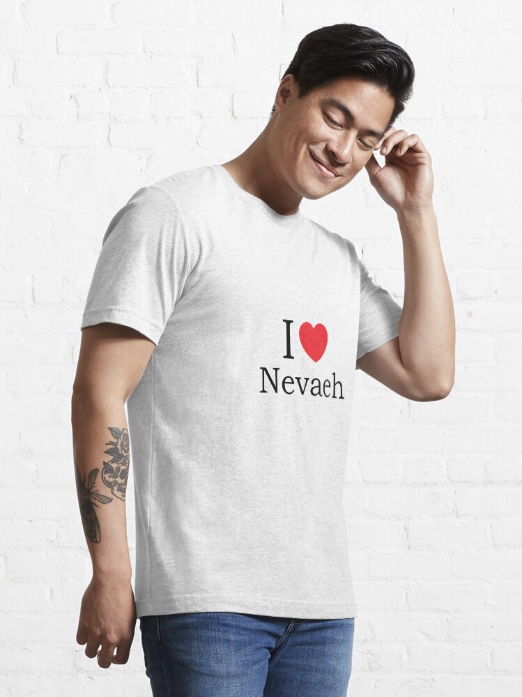 "I Love Nevaeh - With Simple Love Heart" T-shirt by theredteacup ...