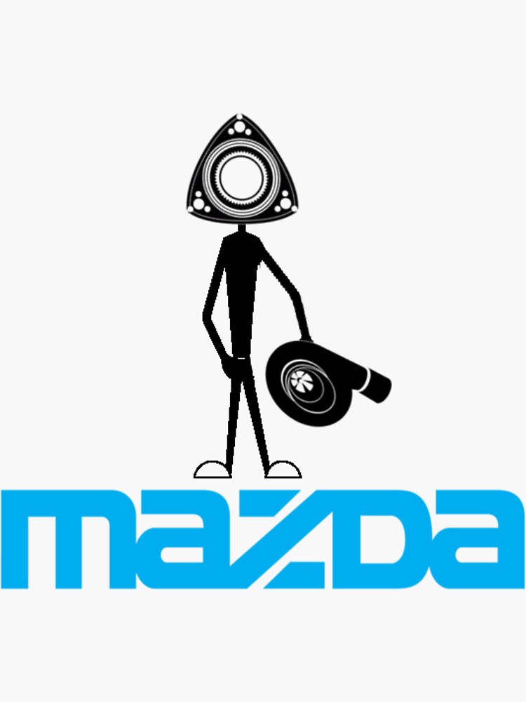 "Mazda Rotary" Sticker von LionLAD | Redbubble