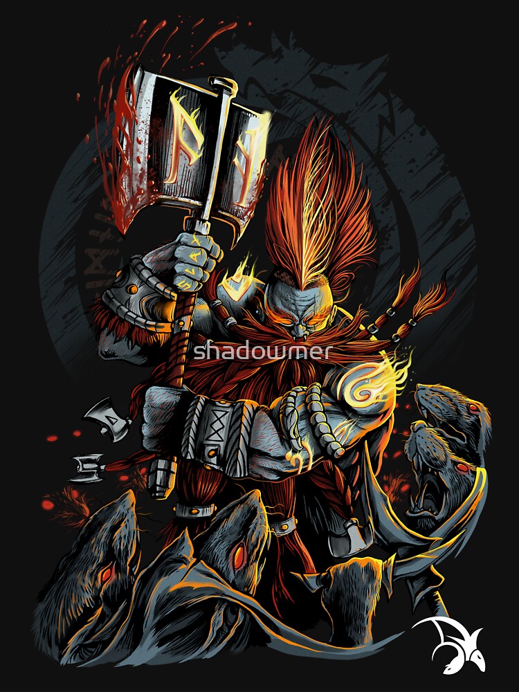"Grimnir's Wrath!" Essential T-Shirt for Sale by shadowmer | Redbubble