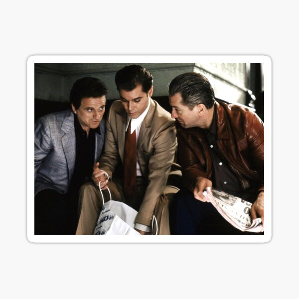 "Goodfellas" Sticker for Sale by powr13 | Redbubble