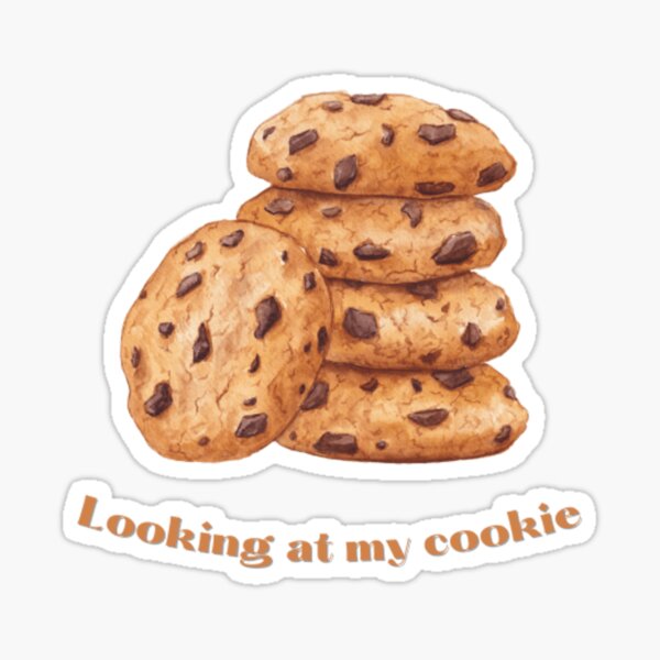 "NewJeans Cookie : Looking At My Cookie" Sticker for Sale by Kplais ...
