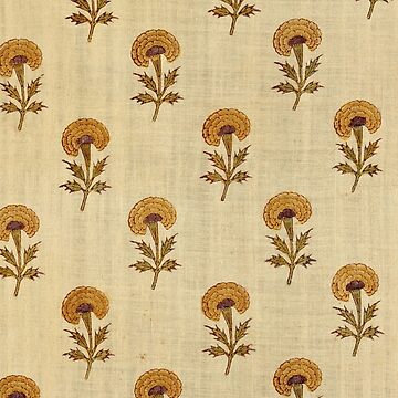 "Indian ethnic block print pattern beige brown floral pattern " Shower ...