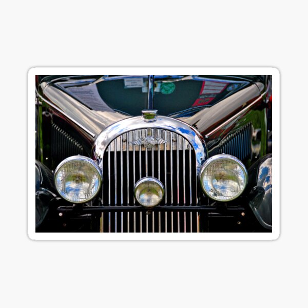 "Morgan Classic Sports Motor Car" Sticker for Sale by AndyEvansPhotos ...