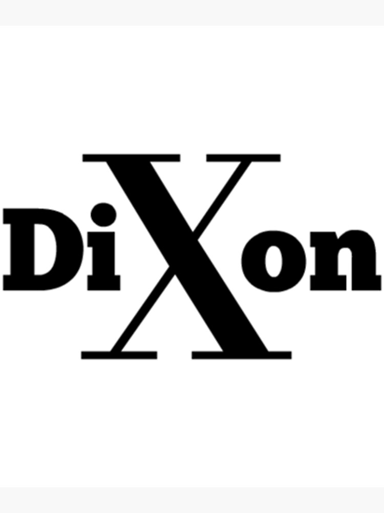 "Daryl 'Dixon' logo " Poster for Sale by nungusebia2 | Redbubble