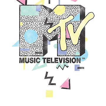 "MTV Retro Shapes 90s Design Logo" Classic T-Shirt for Sale by FifthSun ...